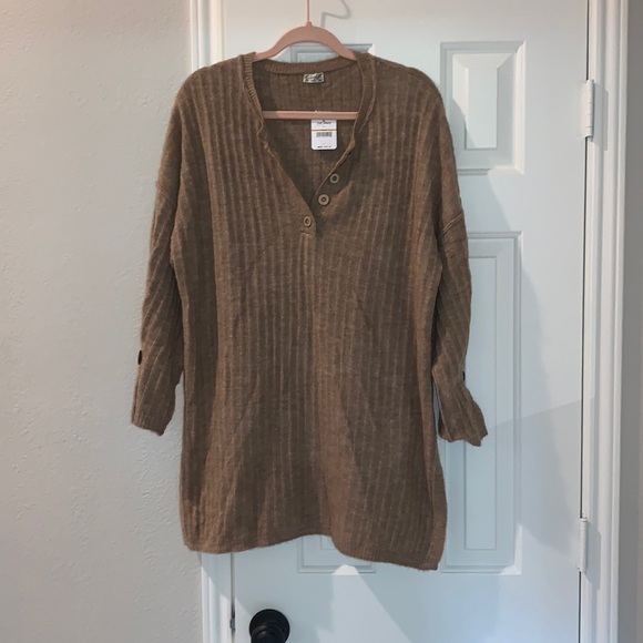 Free People | Sweaters | Nwt Free People Around The Clock Pullover ...